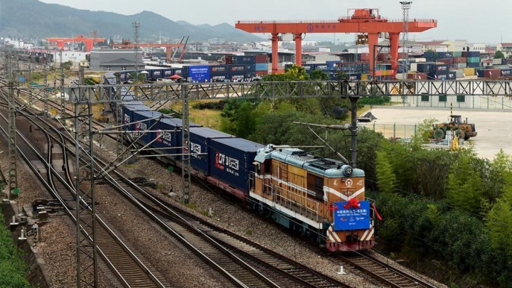 China's Yiwu sends first freight train to Prague - China Plus