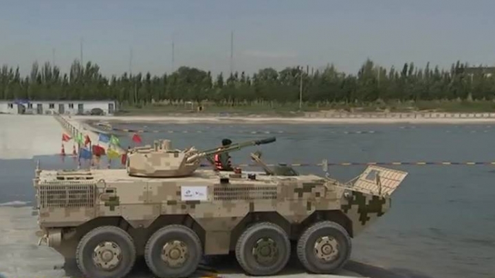 Meet China’s 8X8 wheeled armored ‘Transformer’ vehicle - China Plus