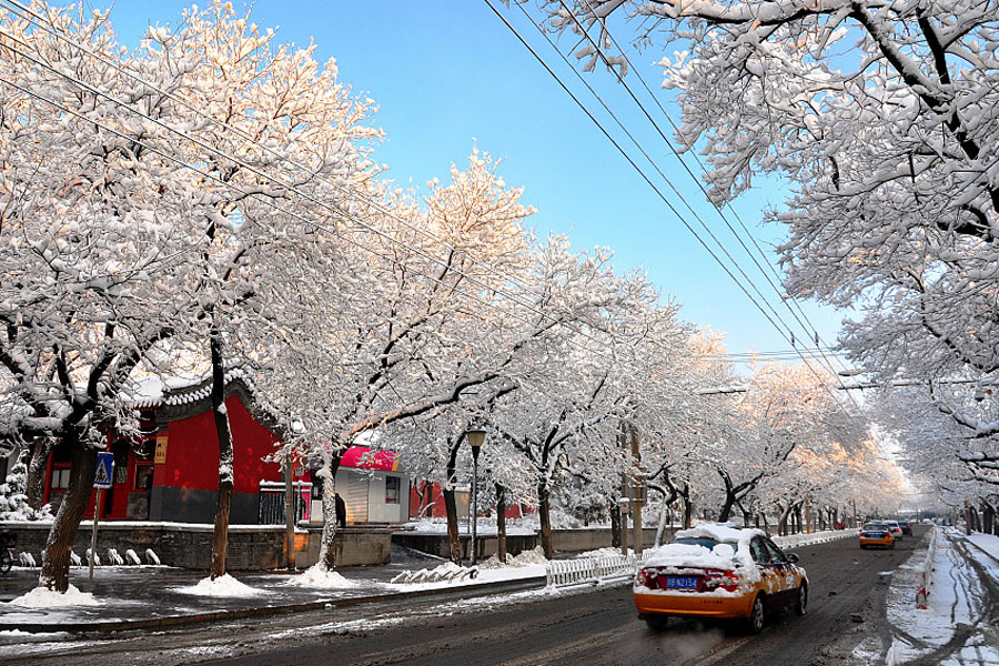 Through the lens: Beijing covered in snow - China Plus
