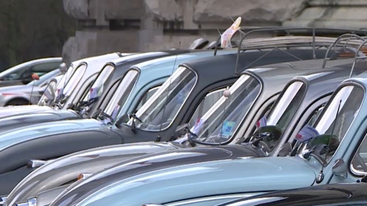 Love Bugs Parade in Brussels - China Plus