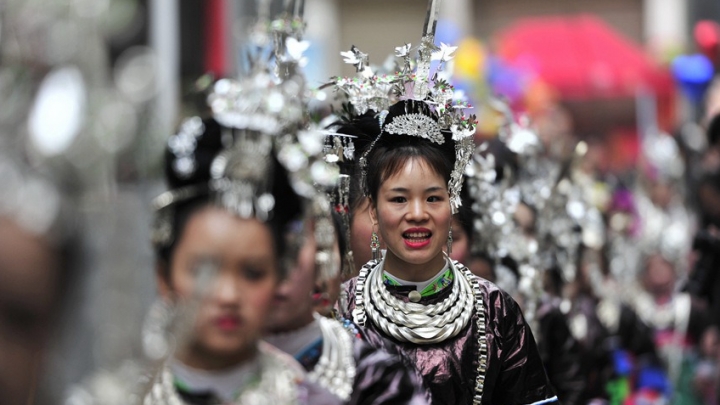 People of Dong ethnic group celebrate Chinese Lunar New Year in SW ...