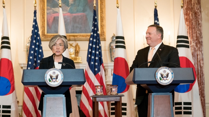 Top diplomats of S. Korea, U.S. have phone talks over DPRK-U.S ...