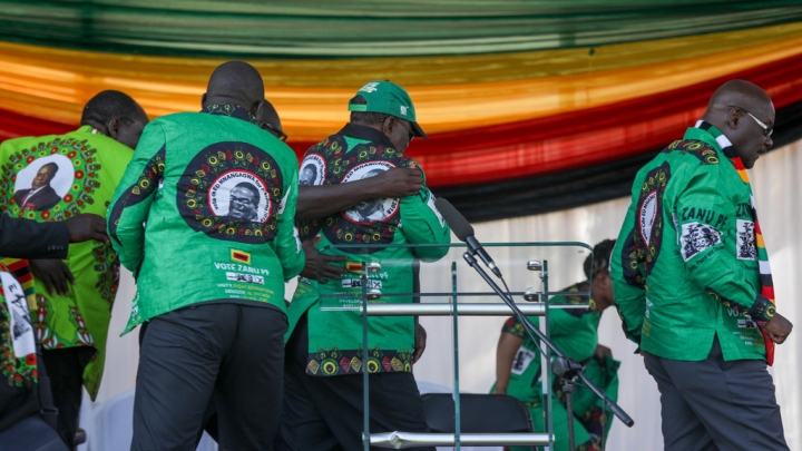 Senior members of Zimbabwe ruling party reportedly injured after rally ...