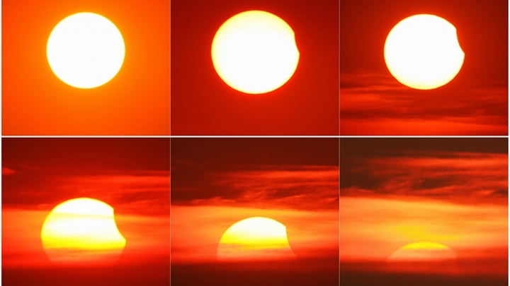 Partial solar eclipse seen across China - China Plus