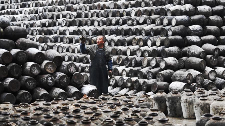 Traditional rice wine brewing seen in east China's Shaoxing - China Plus