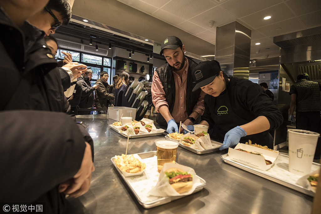 Shake Shack's first Chinese mainland restaurant opens in Shanghai ...
