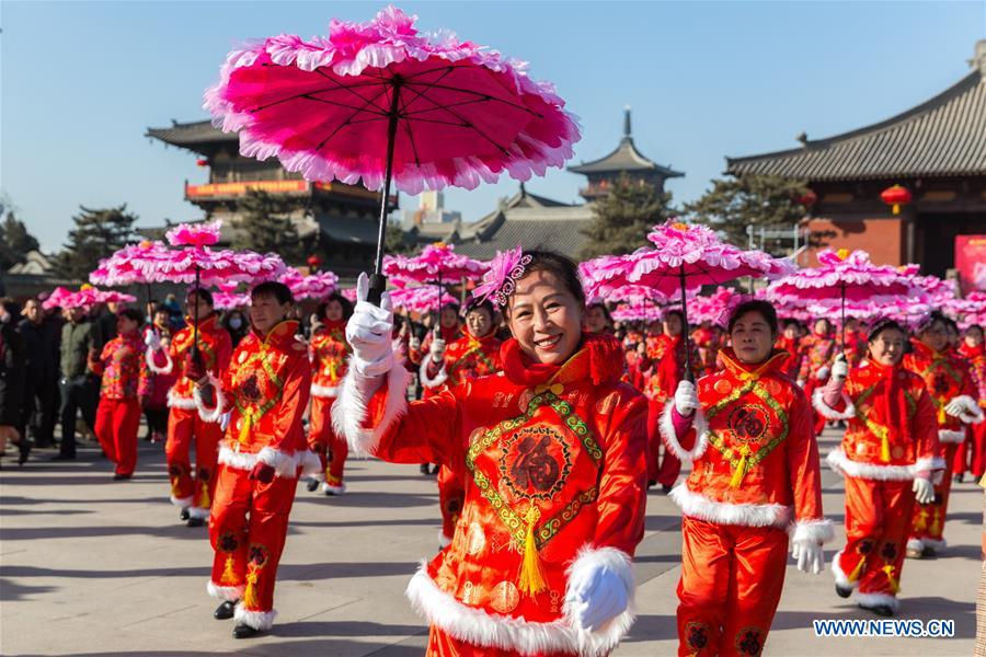 Temple fairs held across China during Spring Festival holiday - China Plus