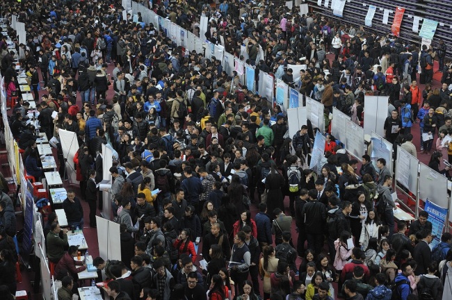 China's employment stable despite higher monthly jobless rate - China Plus