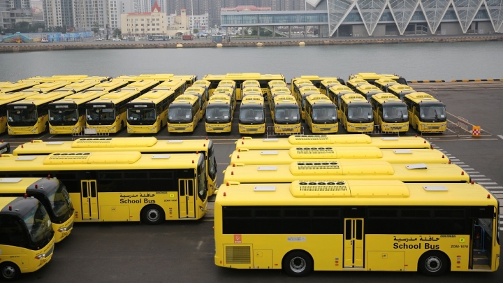 Chinese automaker delivers school buses to Saudi Arabia - China Plus